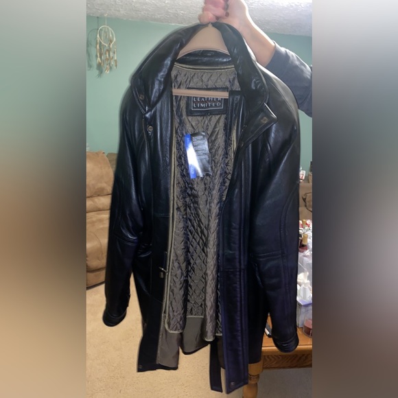 Limited Leather | Jackets & Coats | Leather Coat | Poshmark
